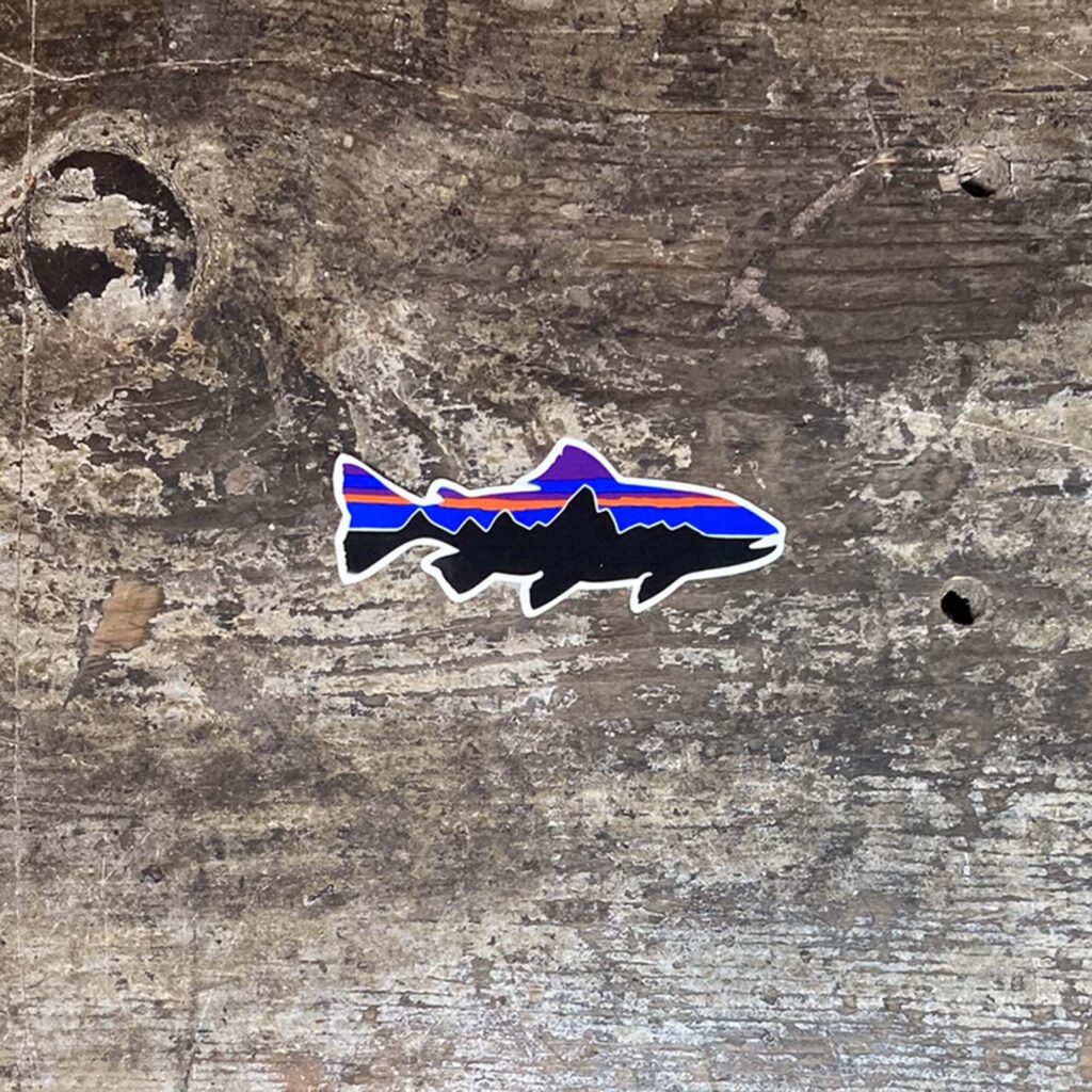 Patagonia Small Fry Sticker - Dragonfly Anglers