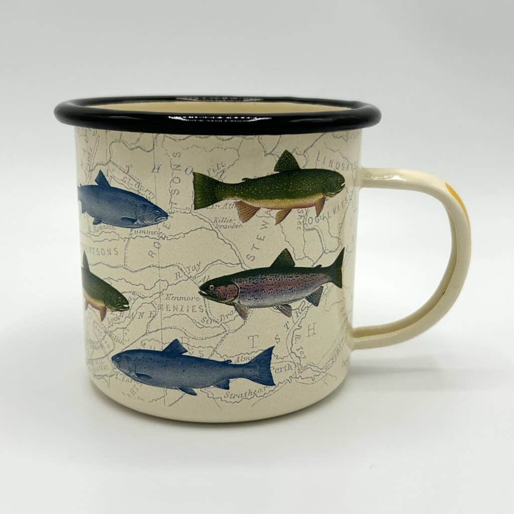 Enamel Mug- Fish - Dragonfly Anglers